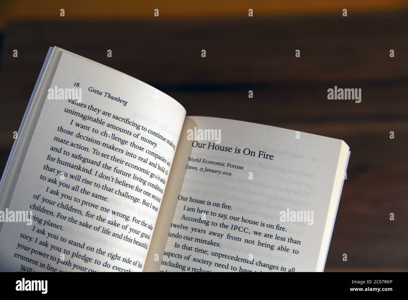 Greta Thunberg, Our House is on Fire from 'No one is too small to make ...