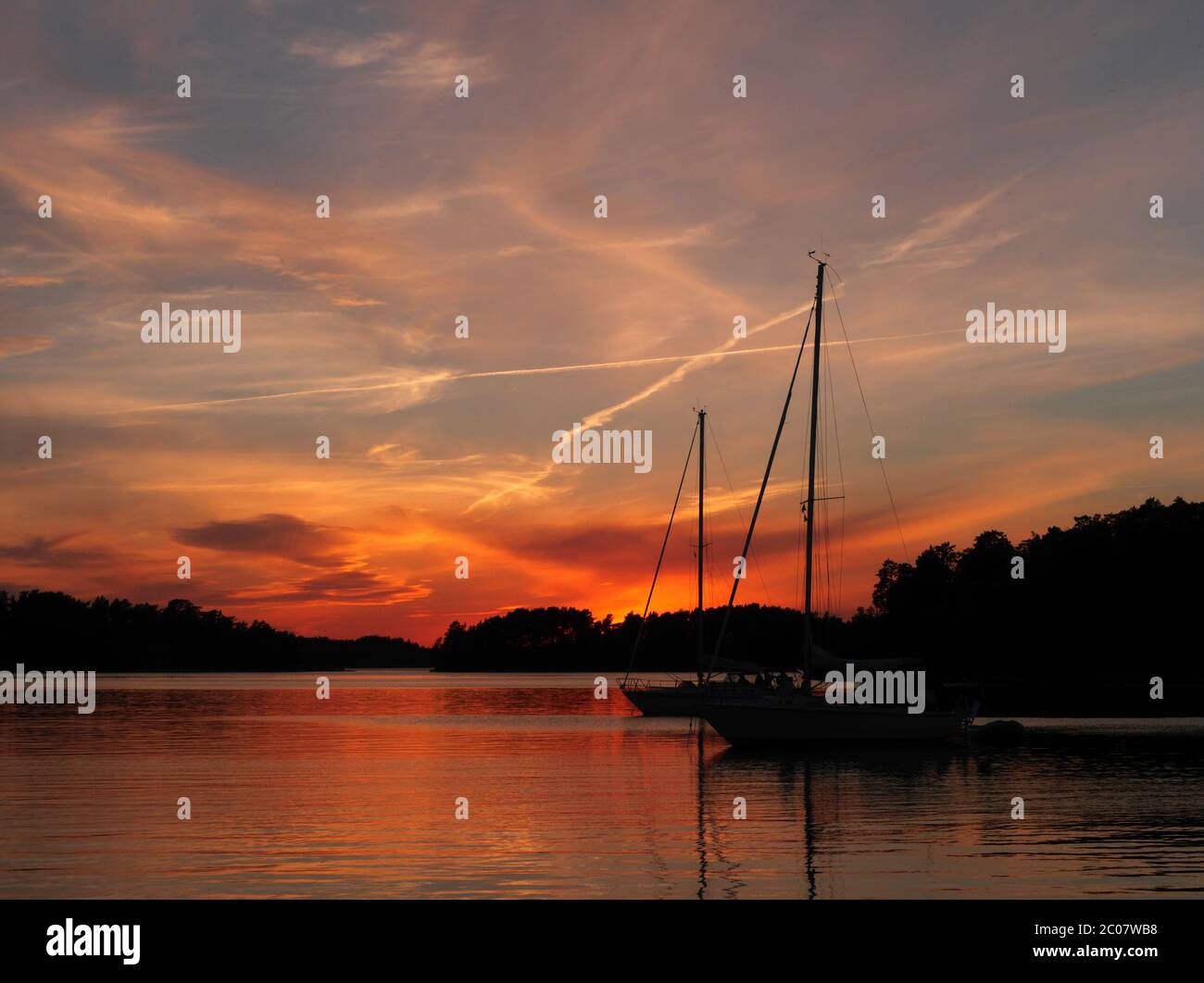 Stockholm afterglow hi-res stock photography and images - Alamy