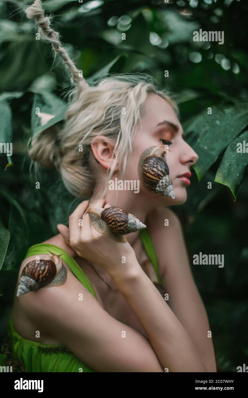 Snails Face High Resolution Stock Photography and Images - Alamy