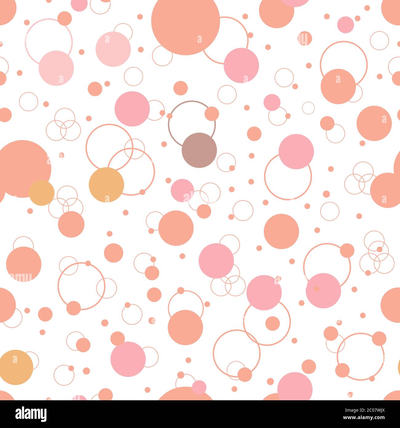 Seamless dots, seamless circles, Geo, geometric pattern with abstract ...