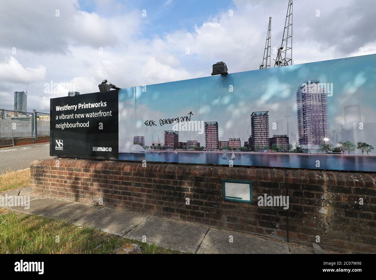 Anti gentrification sign hi-res stock photography and images - Alamy