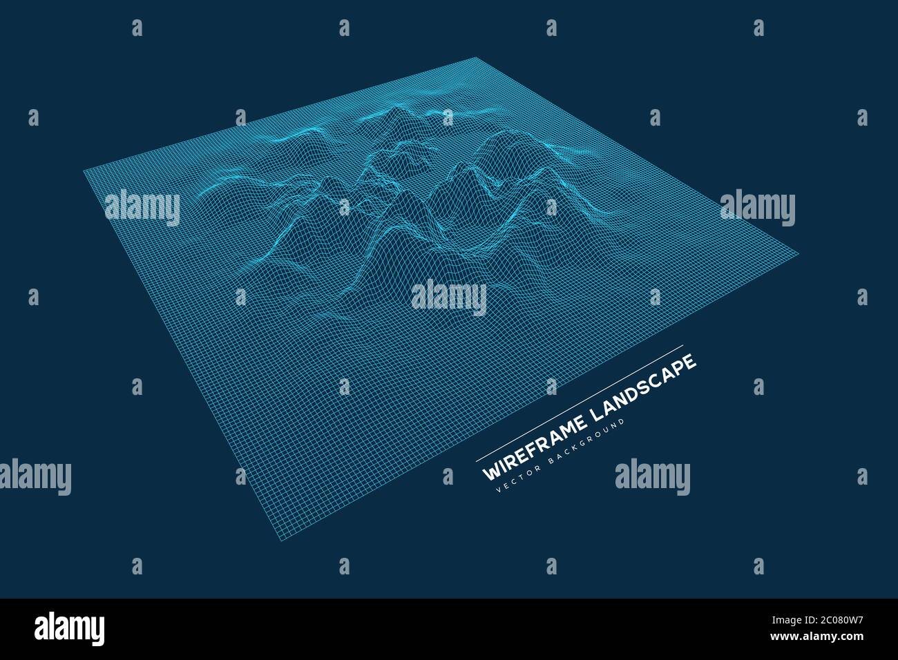 Connection landscape Stock Vector Images - Alamy