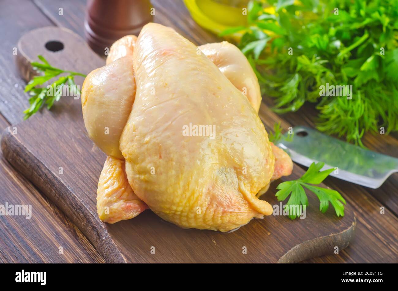 Packed whole chicken hi-res stock photography and images - Alamy