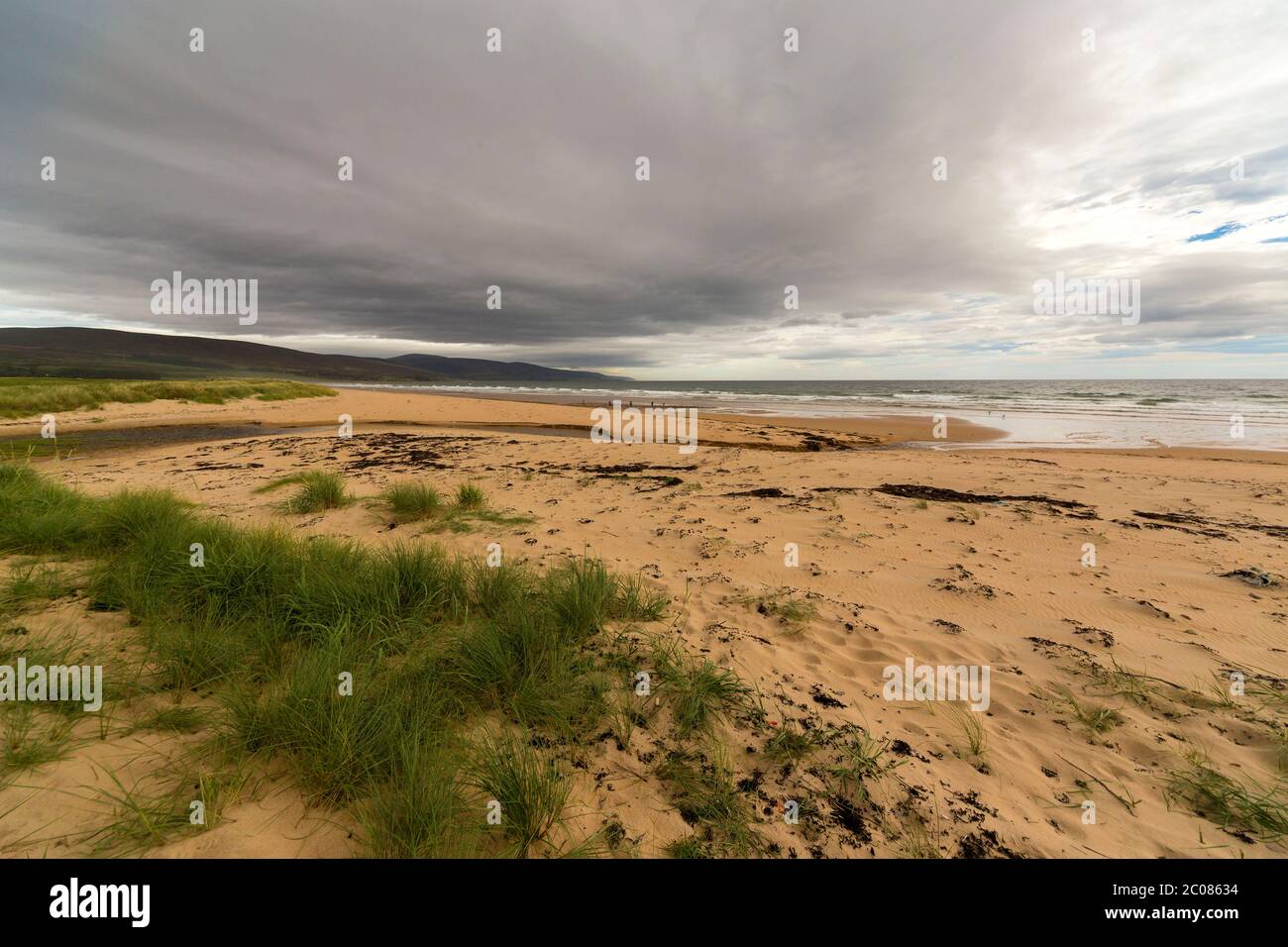 Beach at Brora, Highlands, Scotland Stock Photo - Alamy