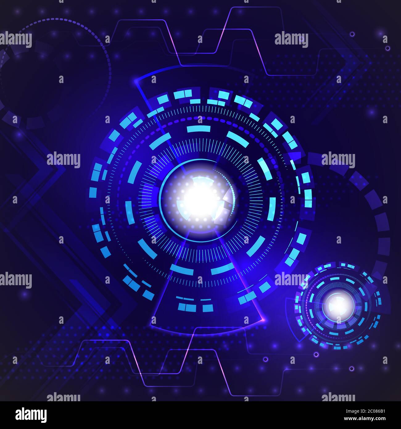 Abstract hi speed internet technology background. Digital techno Stock ...