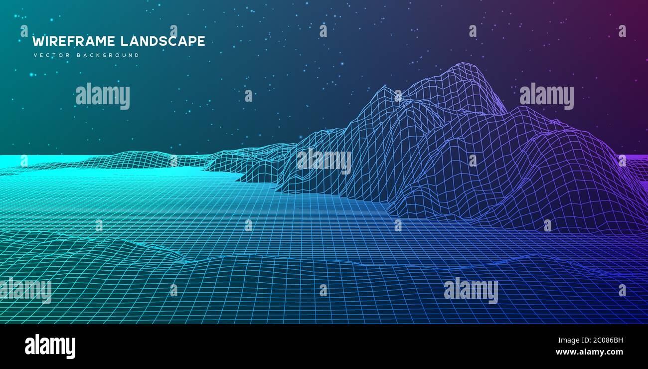 Connection landscape Stock Vector Images - Alamy