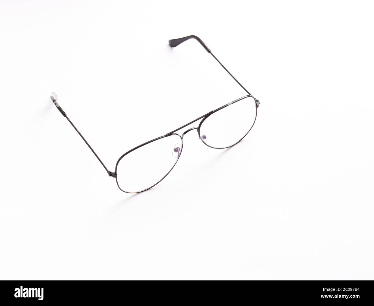 aviator frame isolated stock image Stock Photo - Alamy