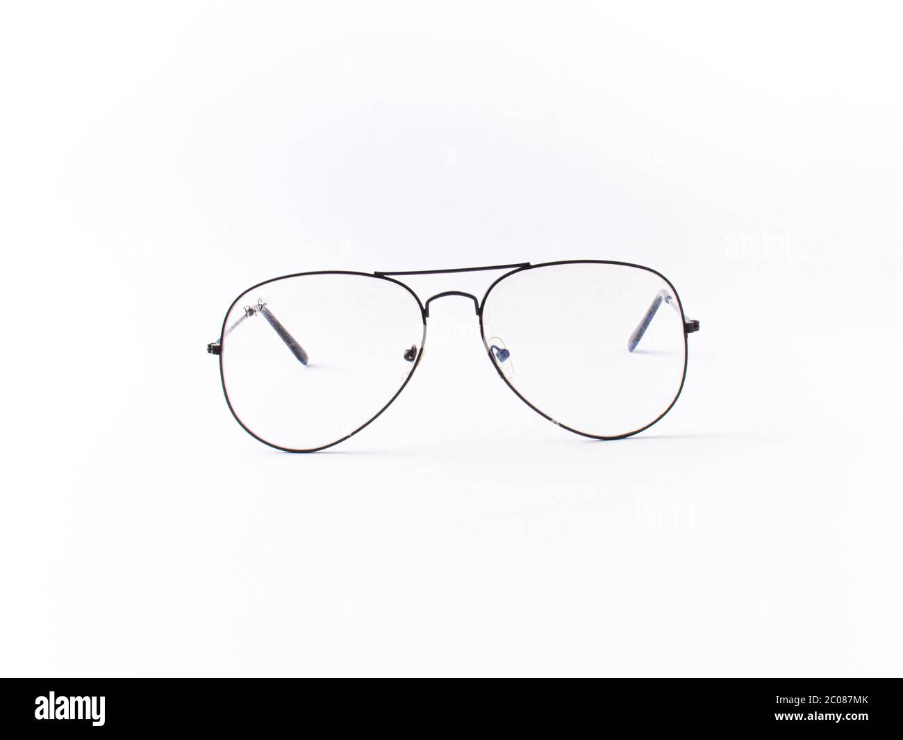 aviator frame isolated stock image Stock Photo - Alamy