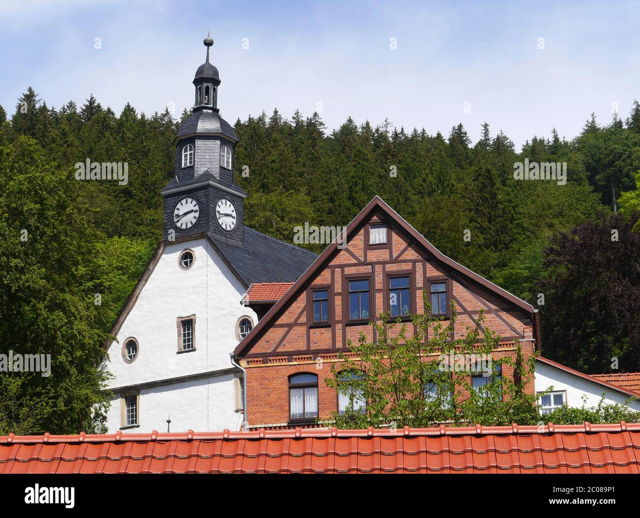thuringian village Ruhla Stock Photo - Alamy