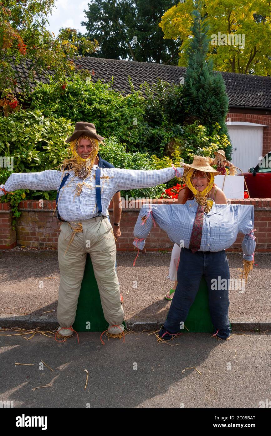 Scarecrow Festival, Great Bowden, Leicestershire, UK Stock Photo - Alamy
