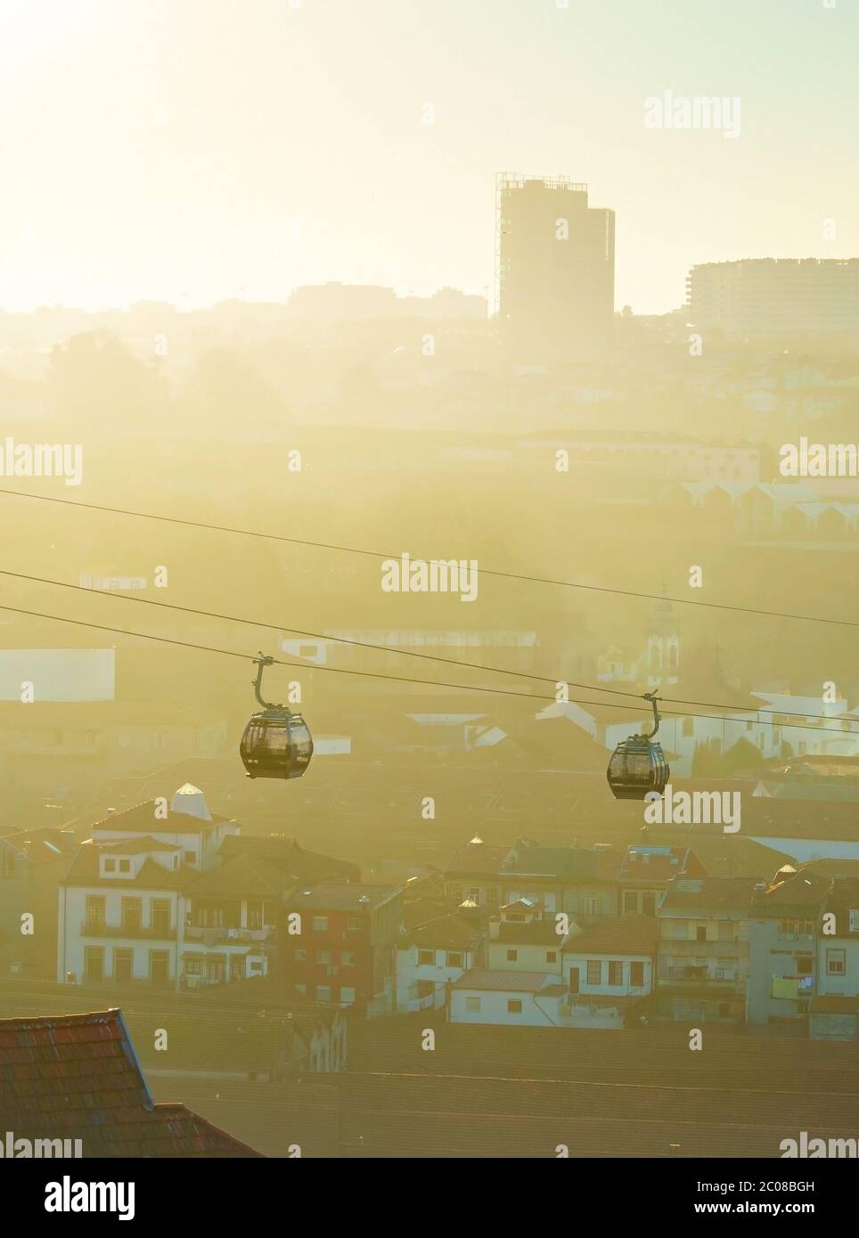 Portugal cable car Stock Photo - Alamy