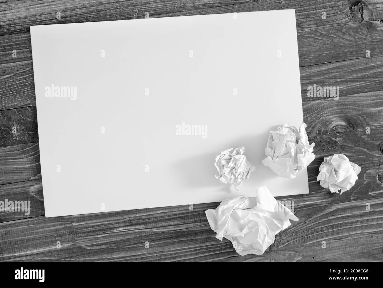 Drawing on paper wooden Black and White Stock Photos & Images - Alamy