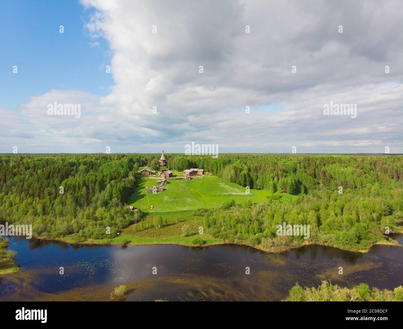 June, 2020 - Small Karelians. Museum of wooden architecture in the open ...