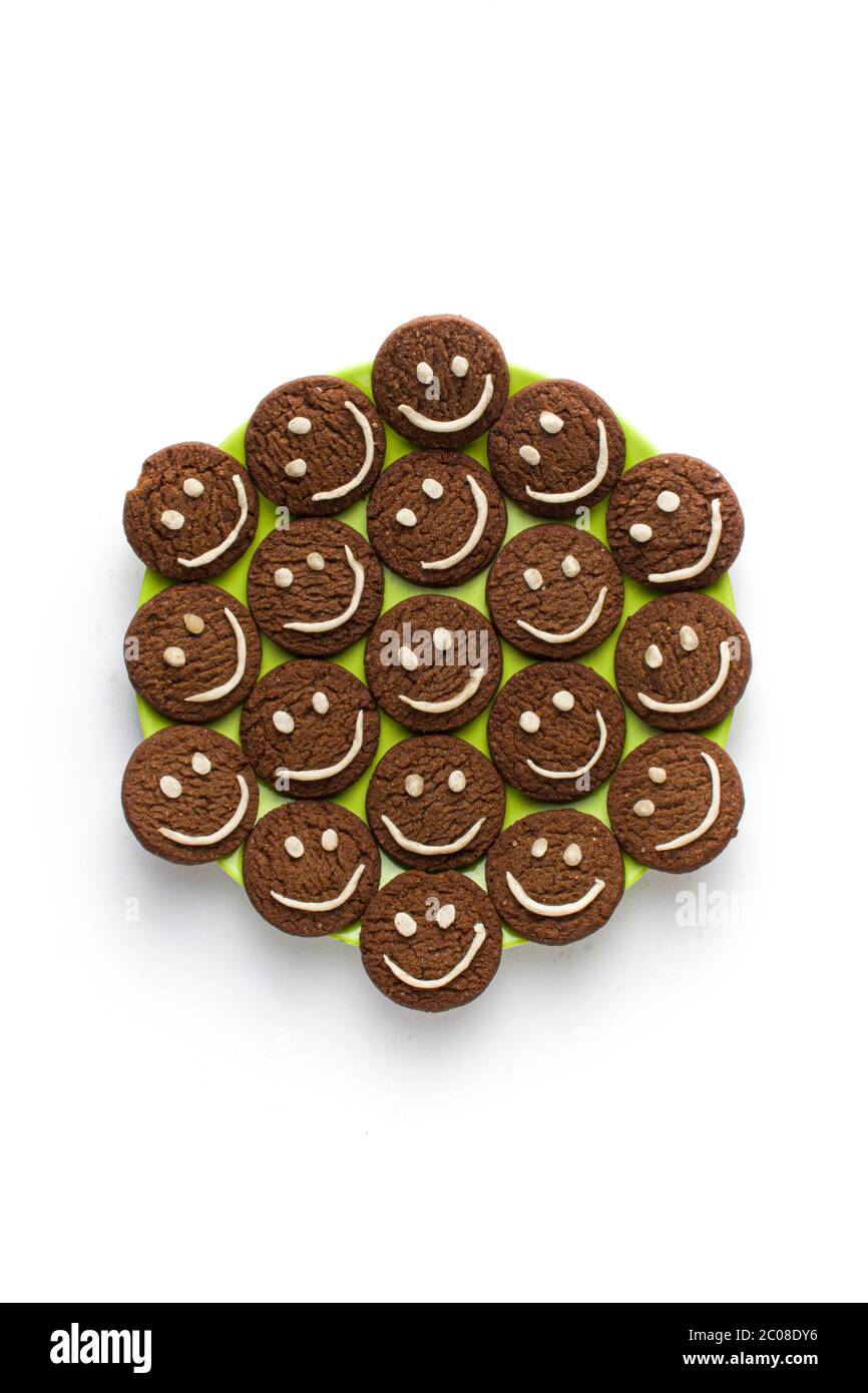 Caramel chocolate chip Cut Out Stock Images & Pictures - Alamy