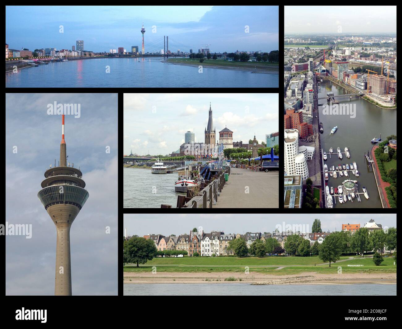 Dusseldorf landmarks hi-res stock photography and images - Alamy