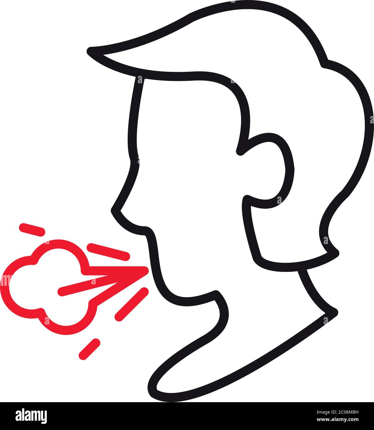 Mature cough Cut Out Stock Images & Pictures - Alamy