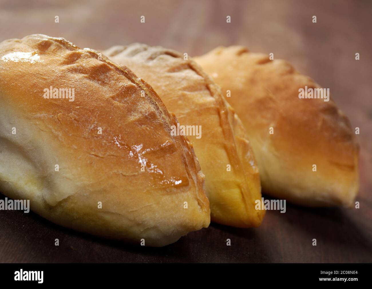 pierogi .Home cake with jam against Stock Photo - Alamy