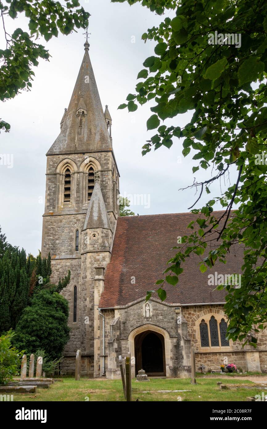 St Andrew's Wraysbury, dedicated as a church in 1215 when the Bishop of ...