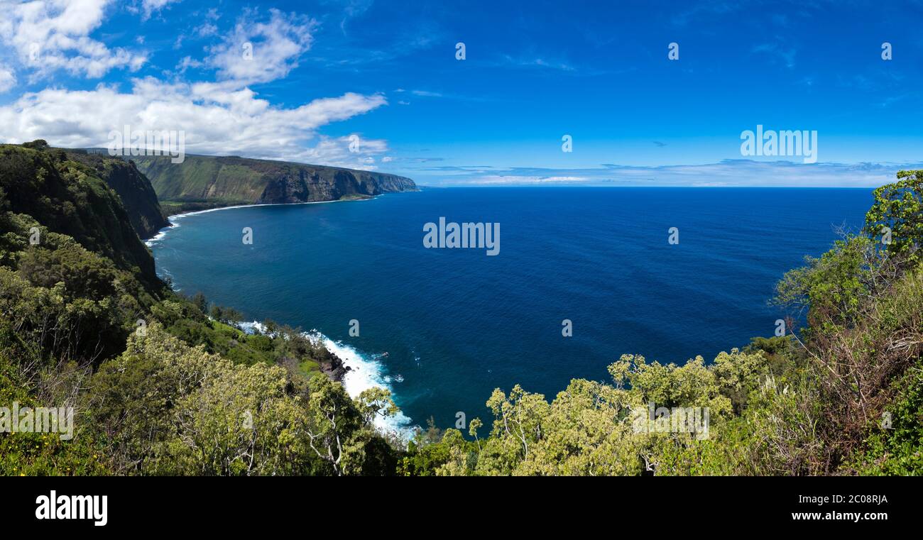 Panoramic view hawaii hi-res stock photography and images - Alamy
