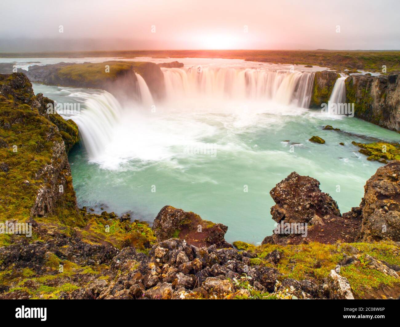 Godafoss waterfall summer hi-res stock photography and images - Alamy