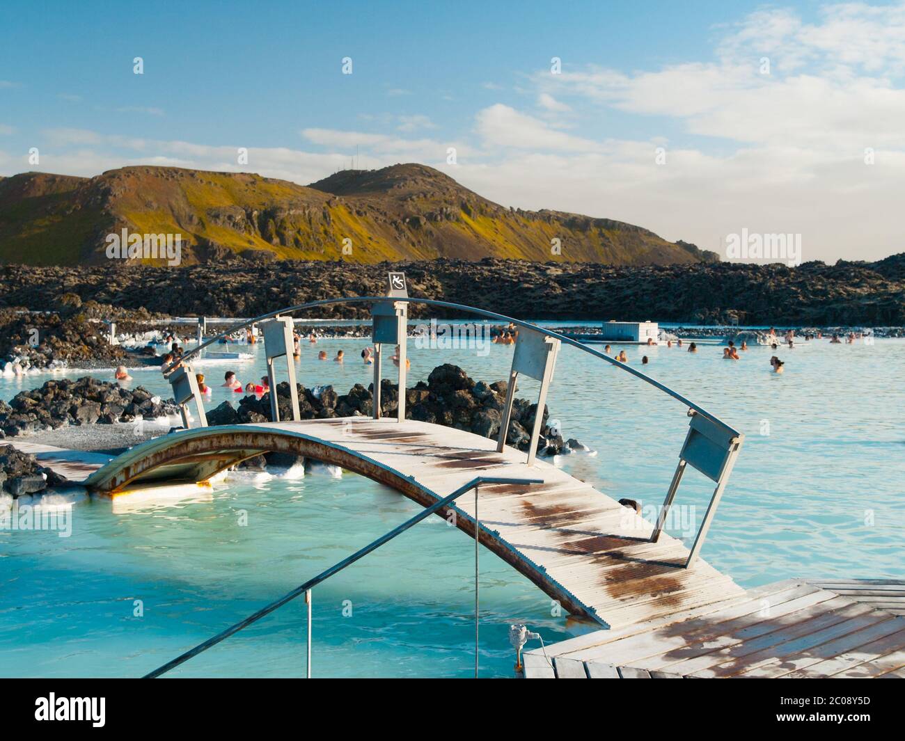 Blue Lagoon geothermal bath resort in Iceland Stock Photo - Alamy