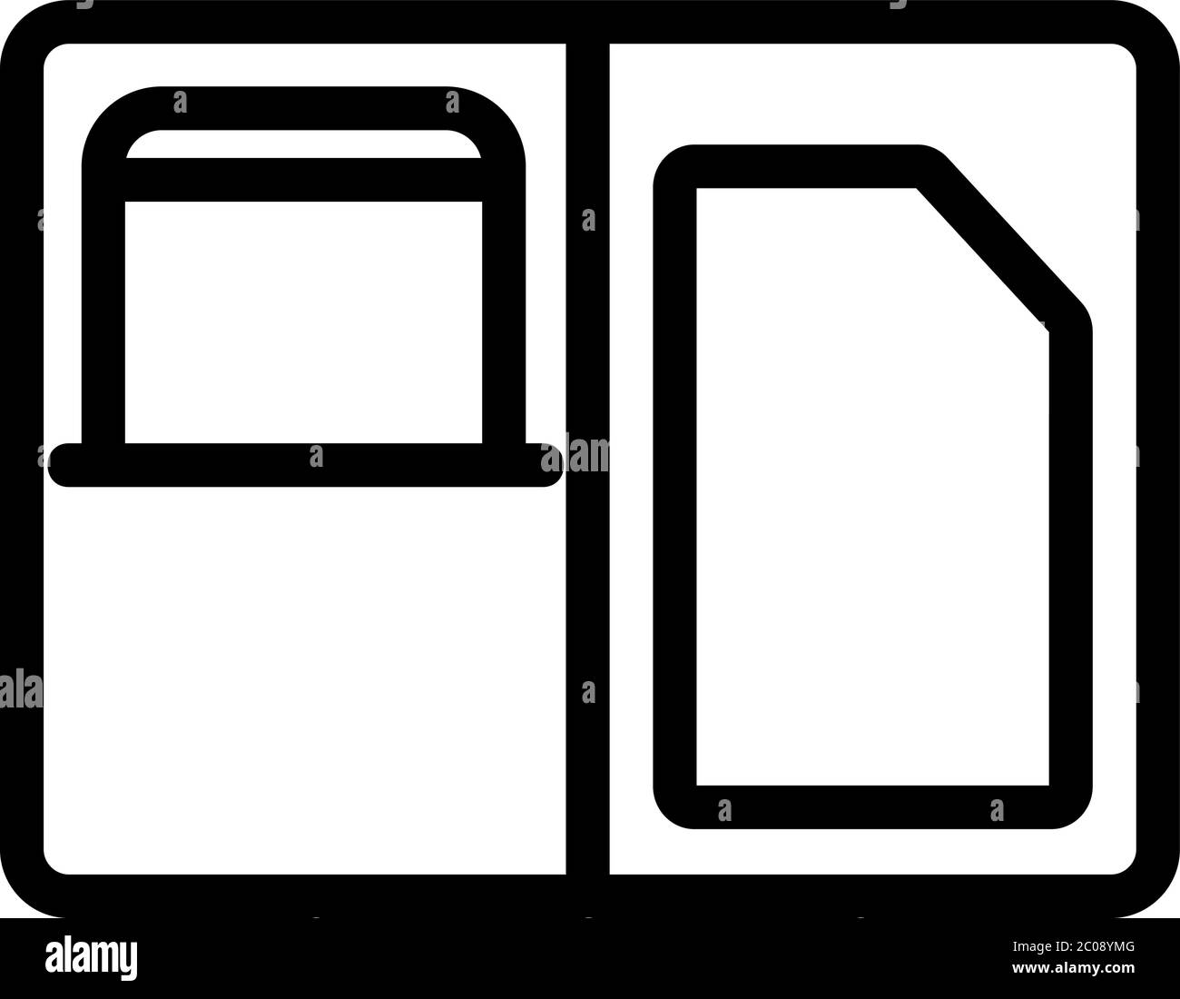 Cell phone pouch Stock Vector Images - Alamy