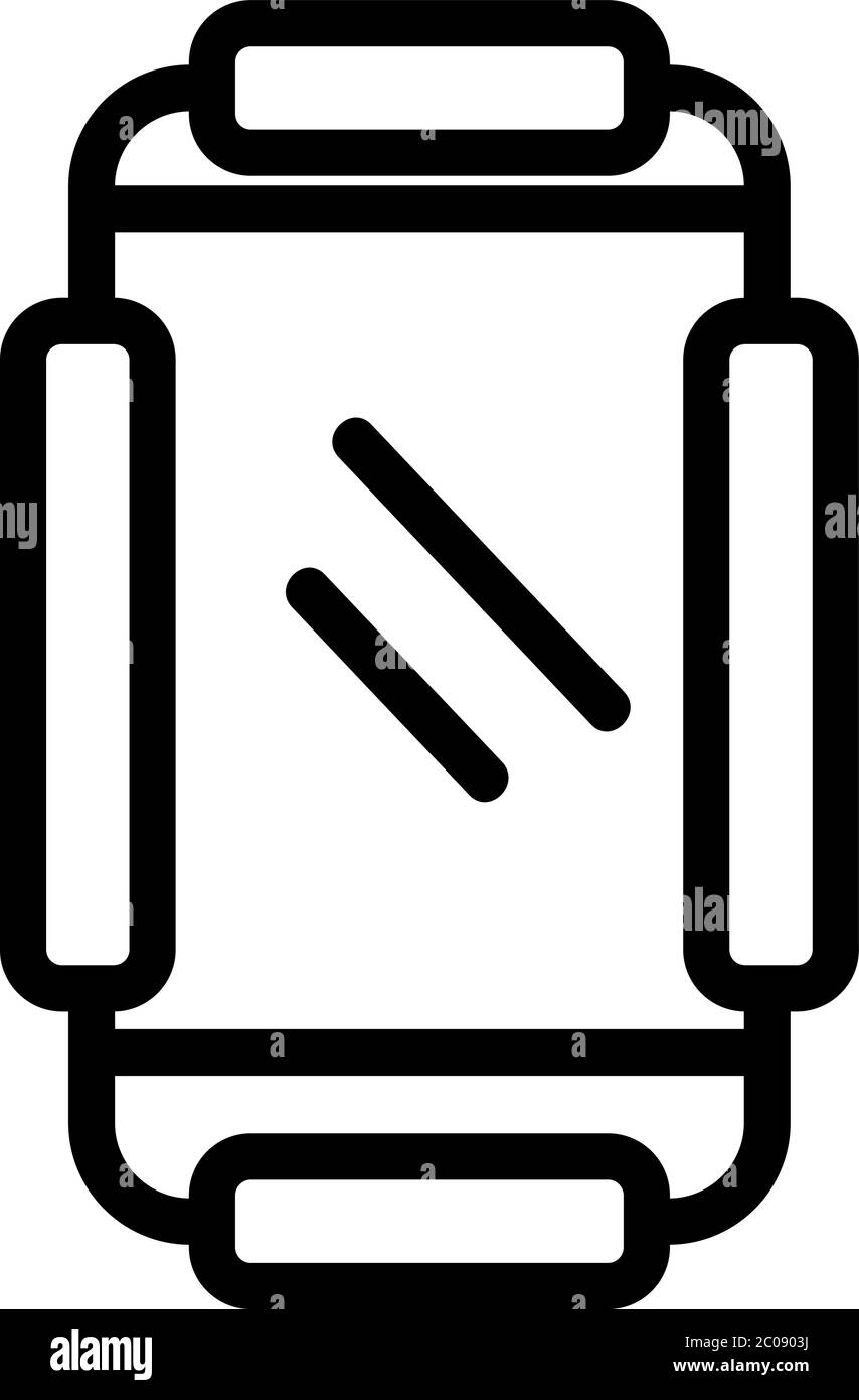 phone case for extreme sport icon vector outline illustration Stock ...