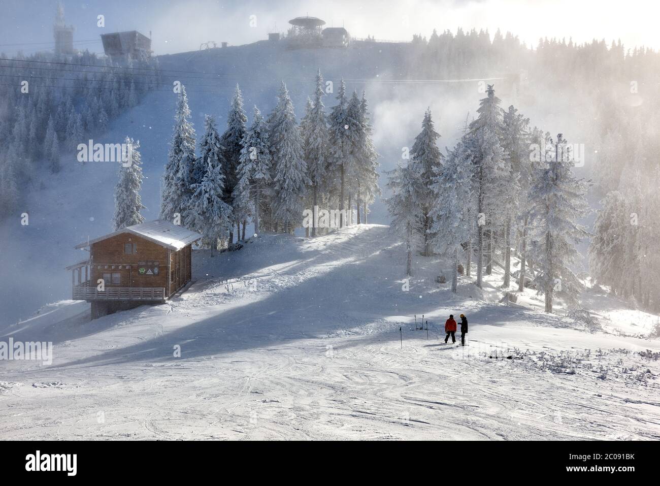 Snowfall in transylvania hi-res stock photography and images - Alamy