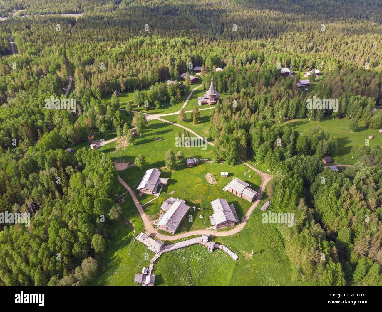 June, 2020 - Small Karelians. Museum of wooden architecture in the open ...
