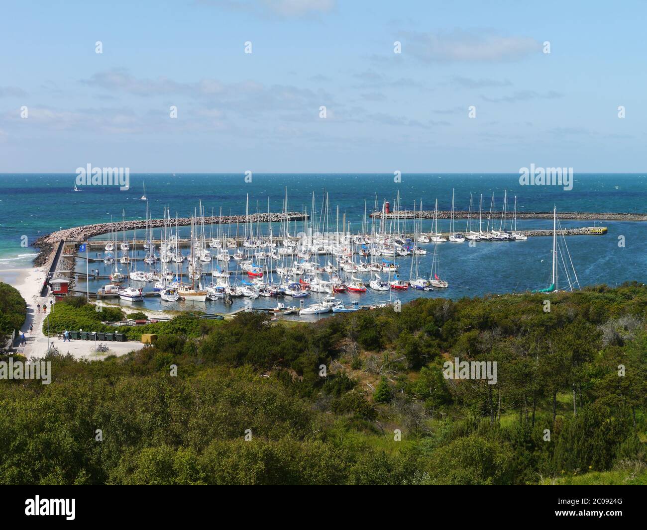 Anholt island port hi-res stock photography and images - Alamy