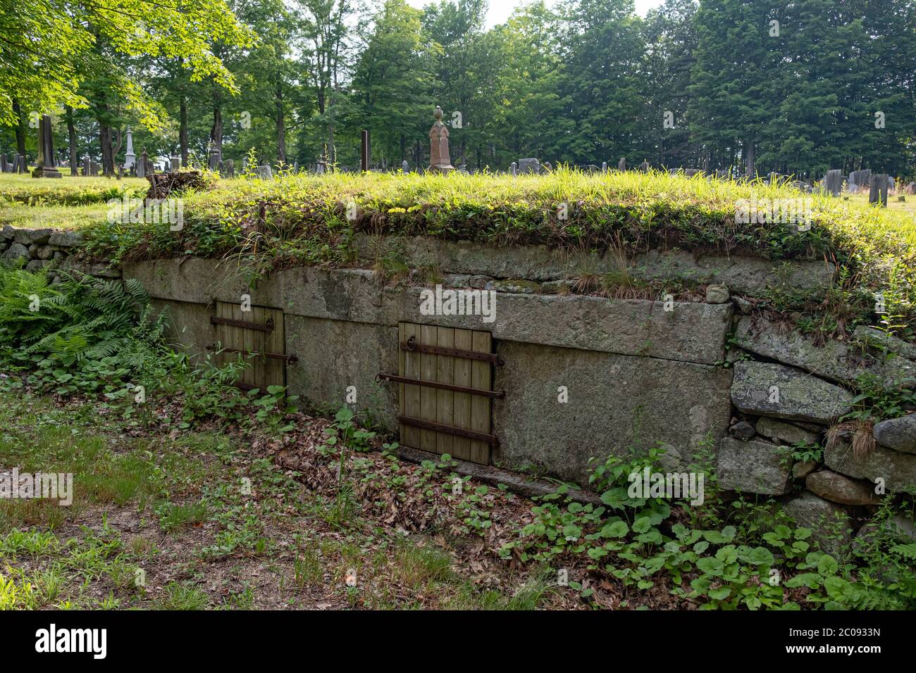 Warwick, Massachusetts cemetery Stock Photo - Alamy