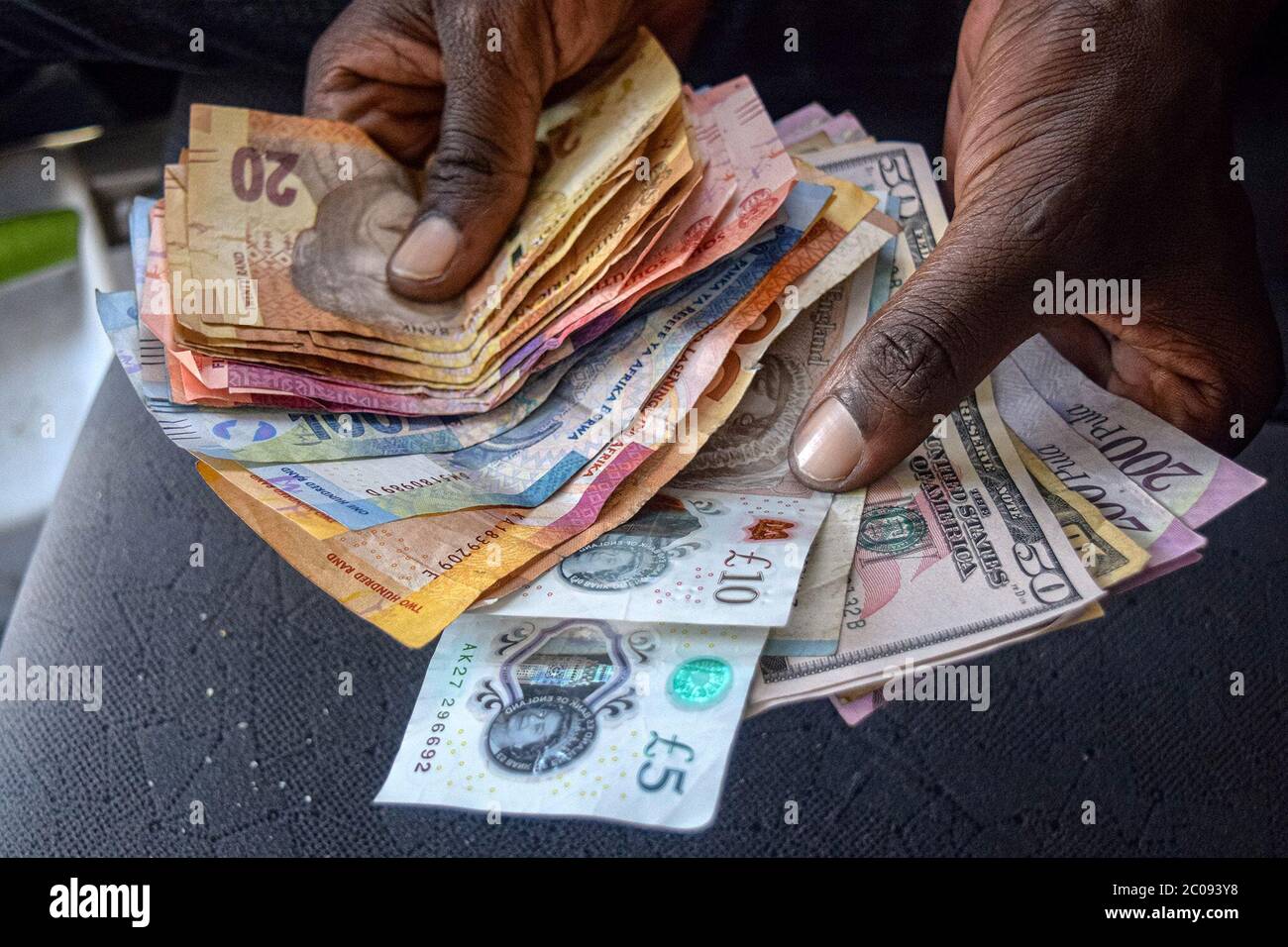 Zimbabweans used U.S. dollars and a host of other currencies until 2018 ...