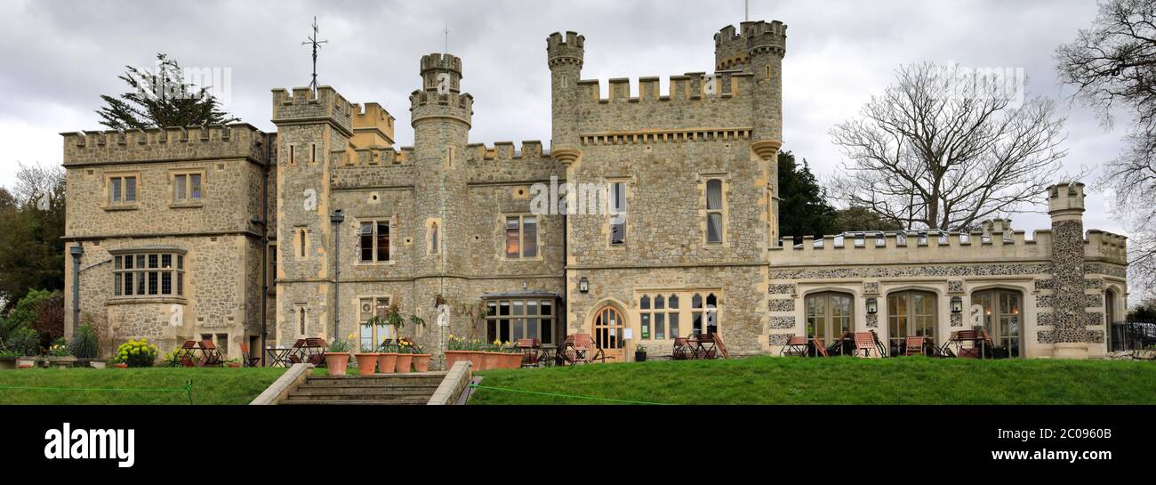 Whitstable Castle and Gardens, Whitstable town, Kent County; England ...