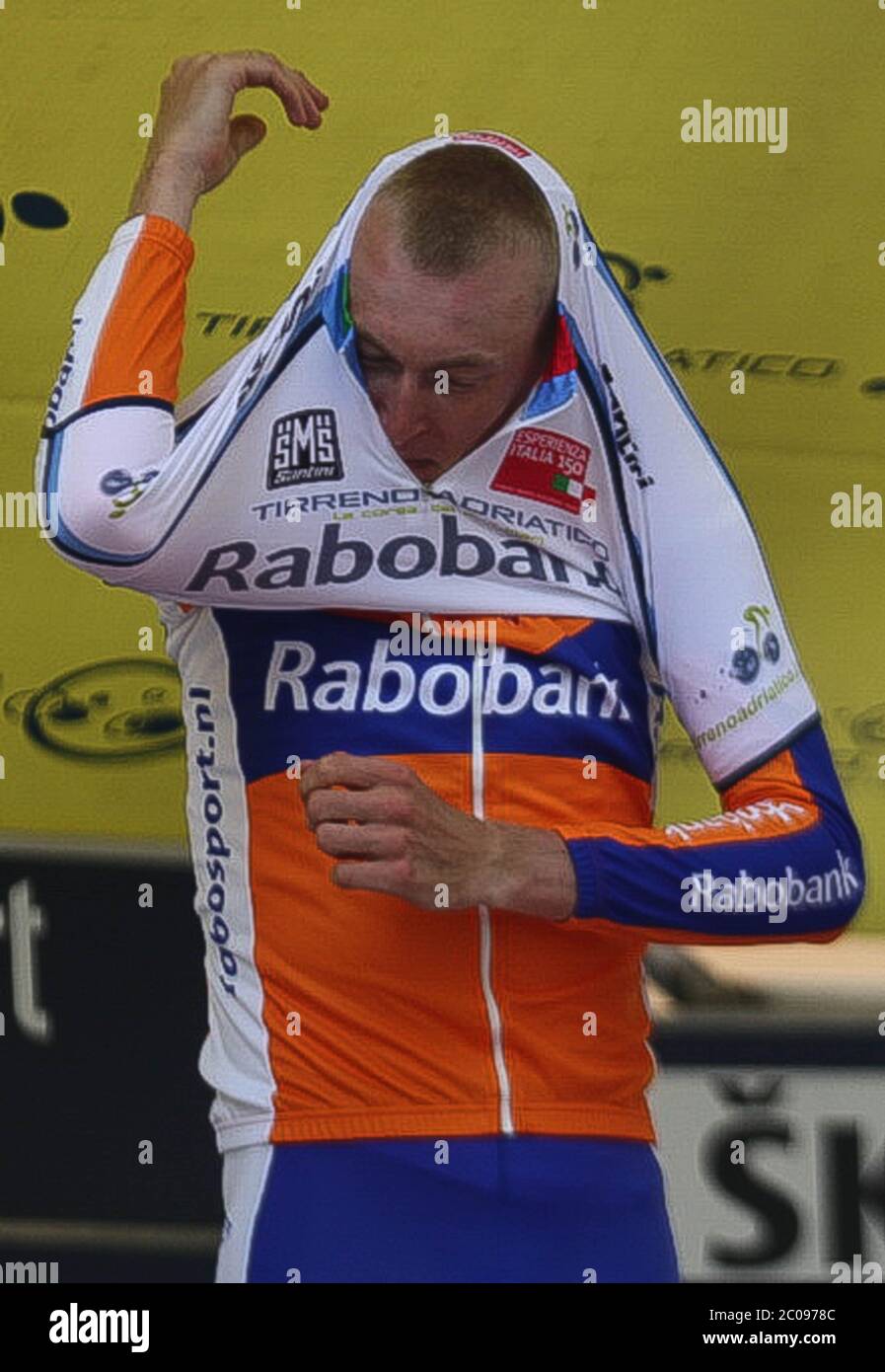 Robert Gesink of Rabobank during the Tirreno Adriatico 2011, Stage 4 ...