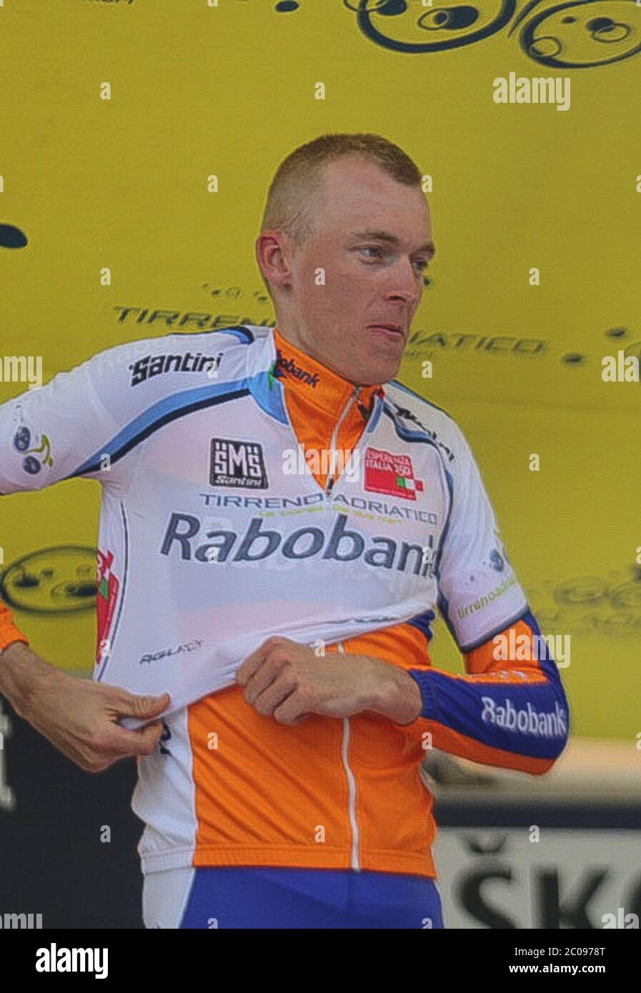 Robert Gesink of Rabobank during the Tirreno Adriatico 2011, Stage 4 ...