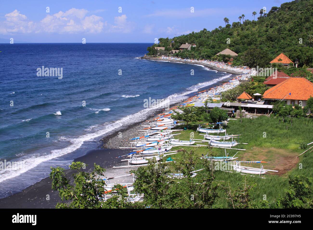 Jemeluk beach beautiful blue hi-res stock photography and images - Alamy
