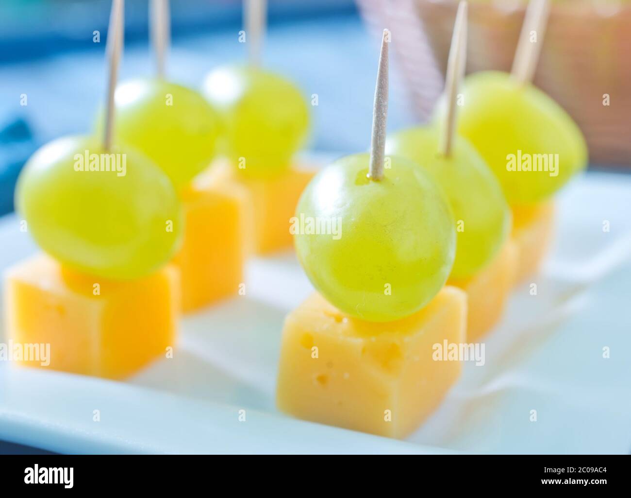 cheese with grape Stock Photo - Alamy