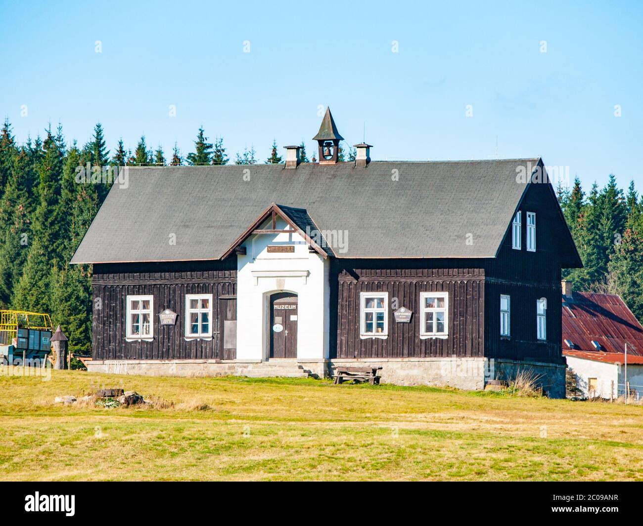 Museum of Jizera Mountains in building of former school, Jizerka ...