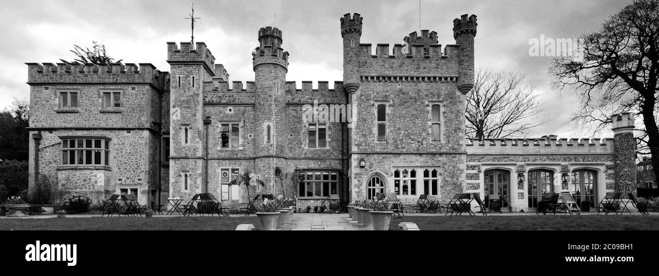 Whitstable Castle and Gardens, Whitstable town, Kent County; England ...