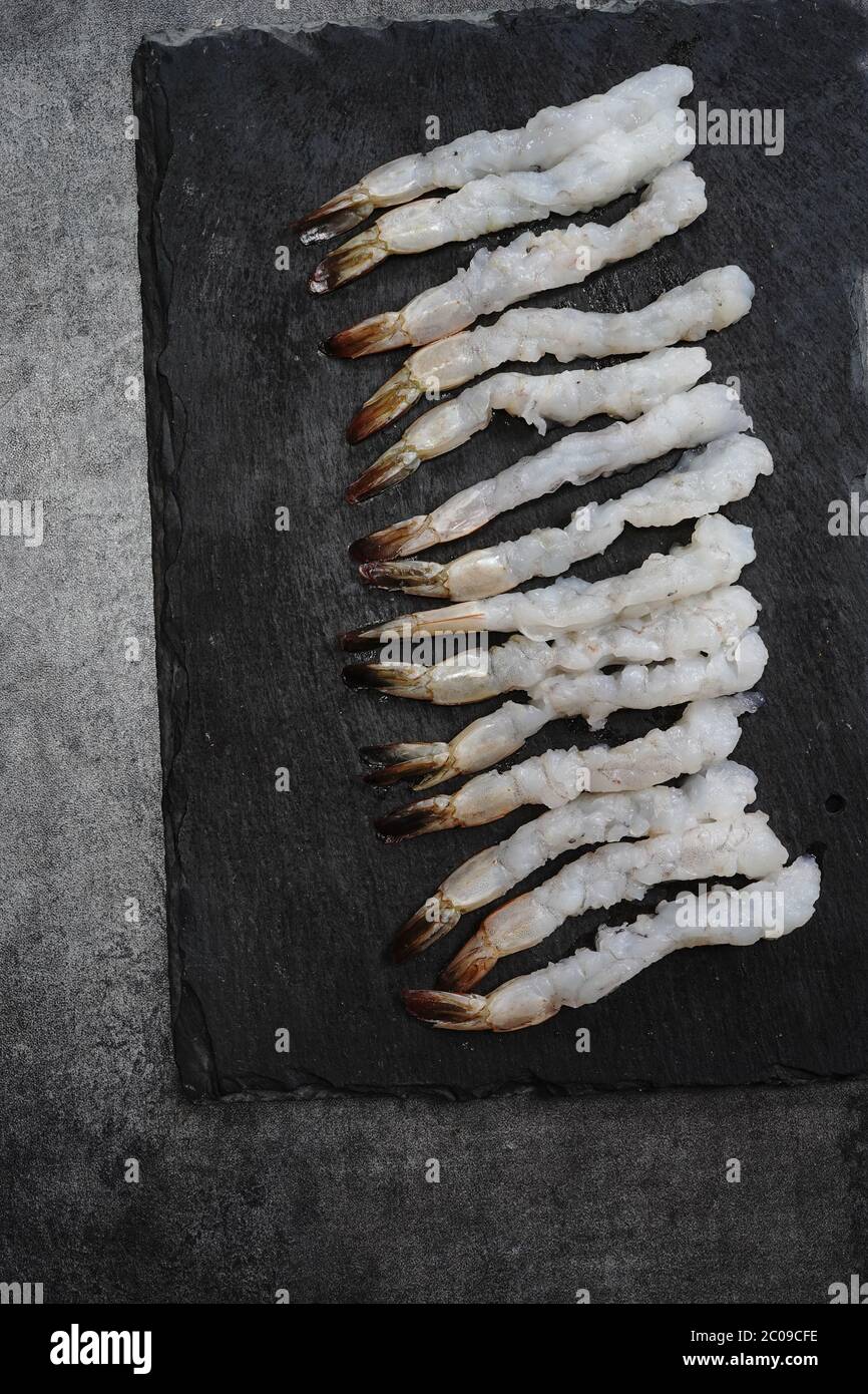 Jumbo shrimp fish seafood hi-res stock photography and images - Alamy