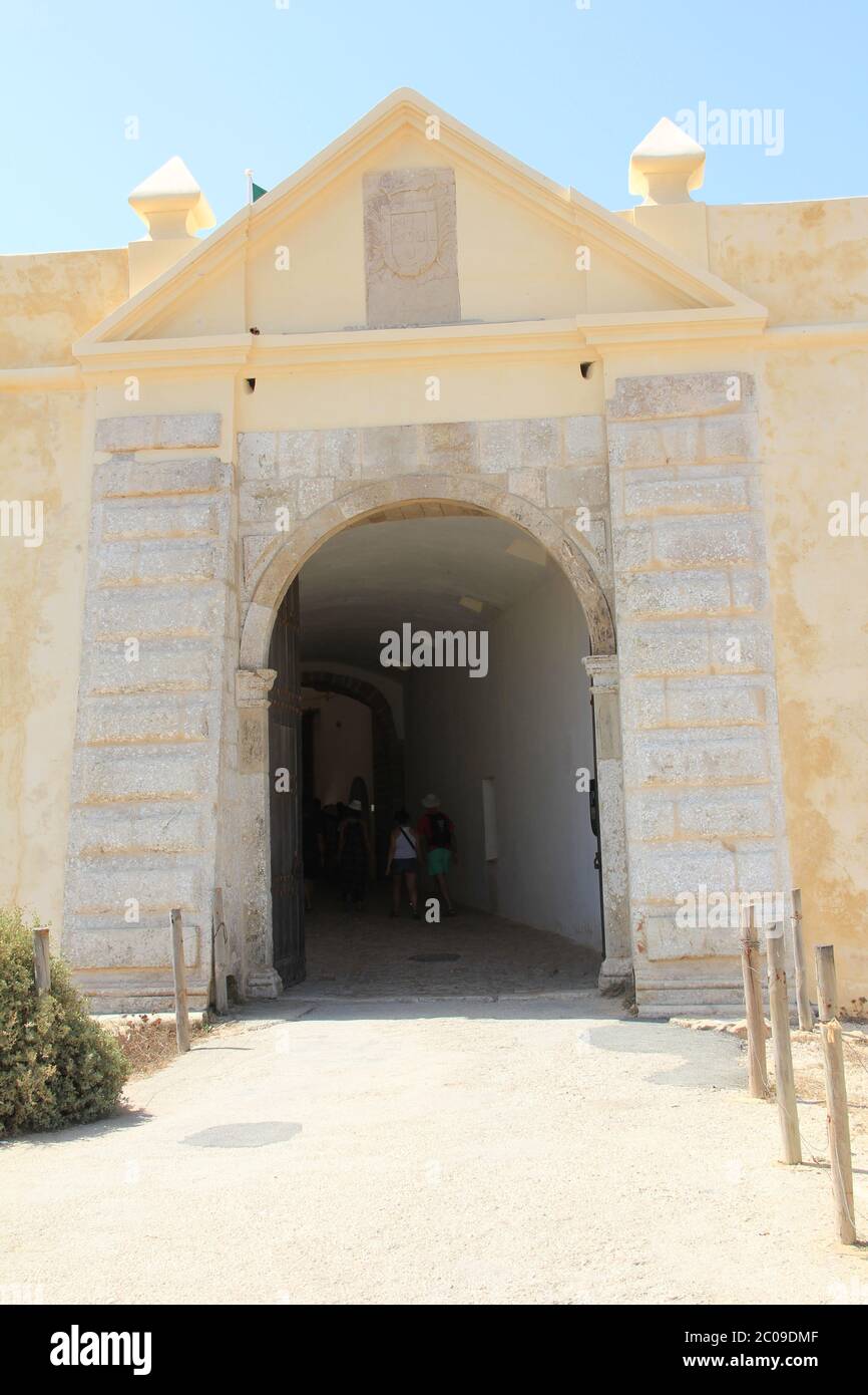 Sagres Point in Southwest Portugal Stock Photo - Alamy
