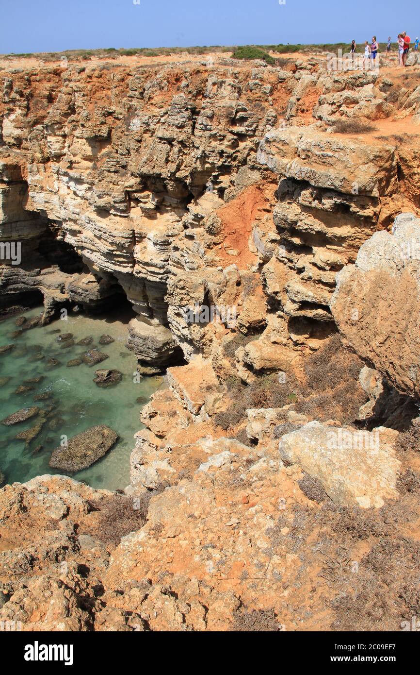Sagres Point in Southwest Portugal Stock Photo - Alamy