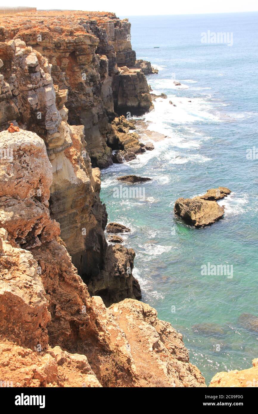 Sagres Point in Southwest Portugal Stock Photo - Alamy
