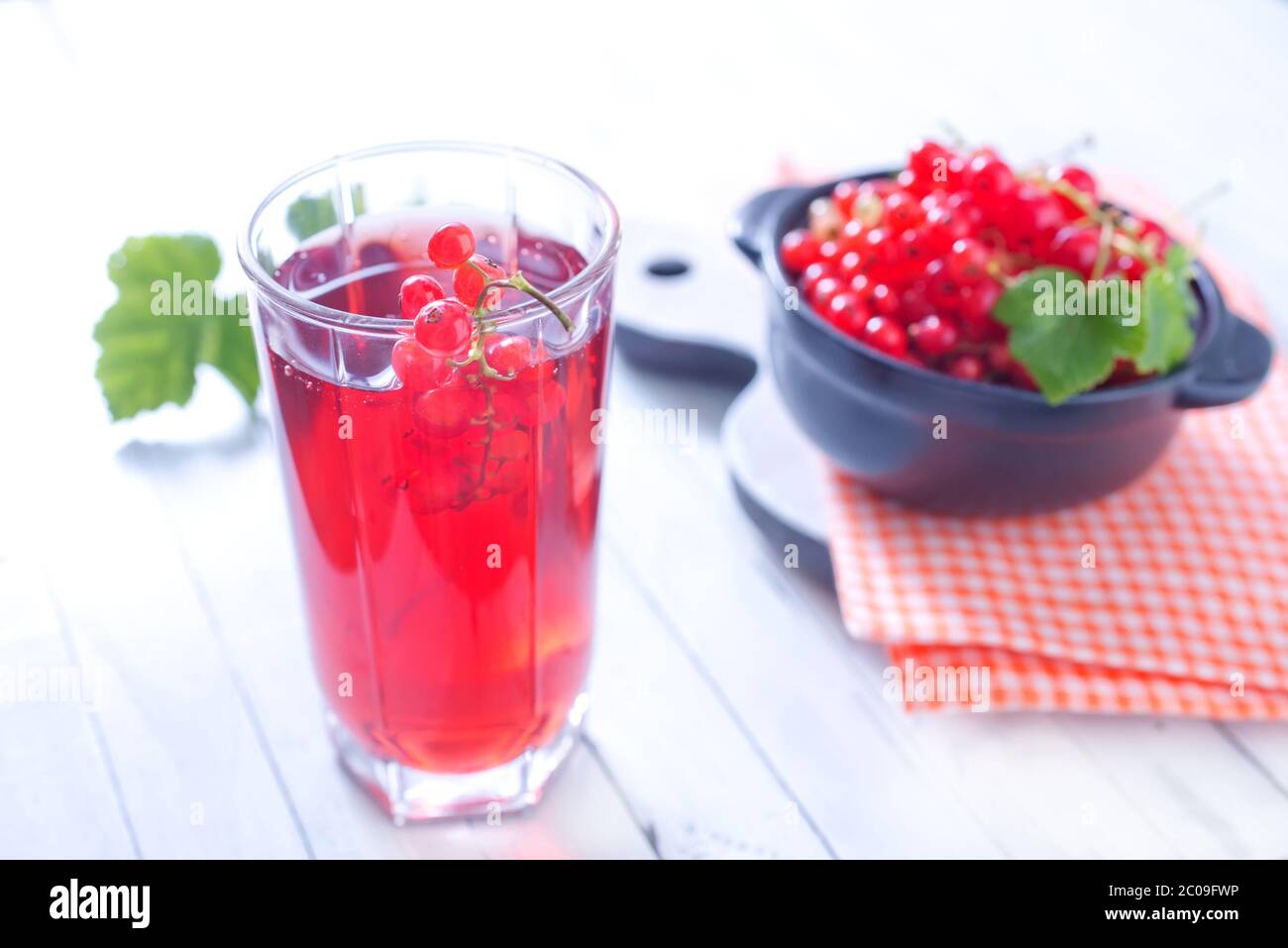red currant juice Stock Photo - Alamy