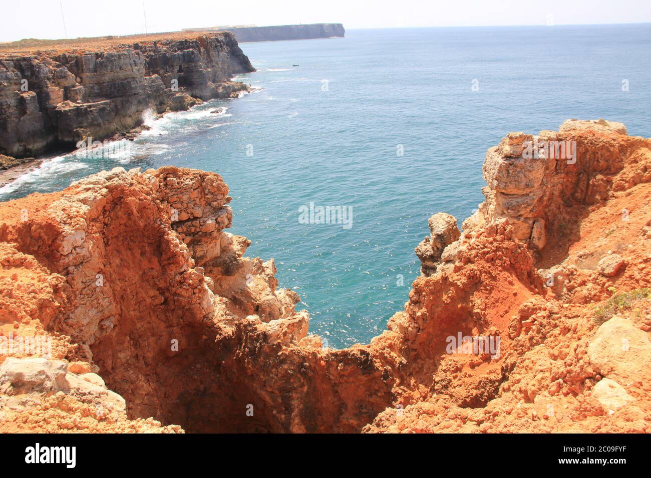 Sagres Point in Southwest Portugal Stock Photo - Alamy