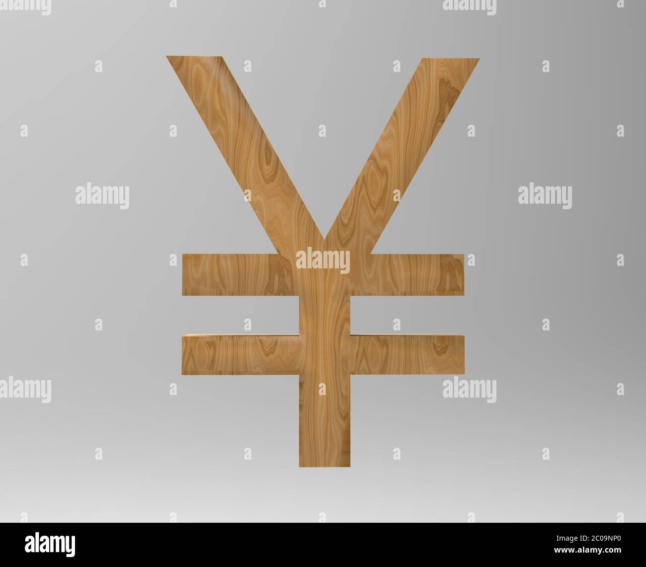 Yen symbol sign isolated Japanese yen JPY 3d render Stock Photo - Alamy