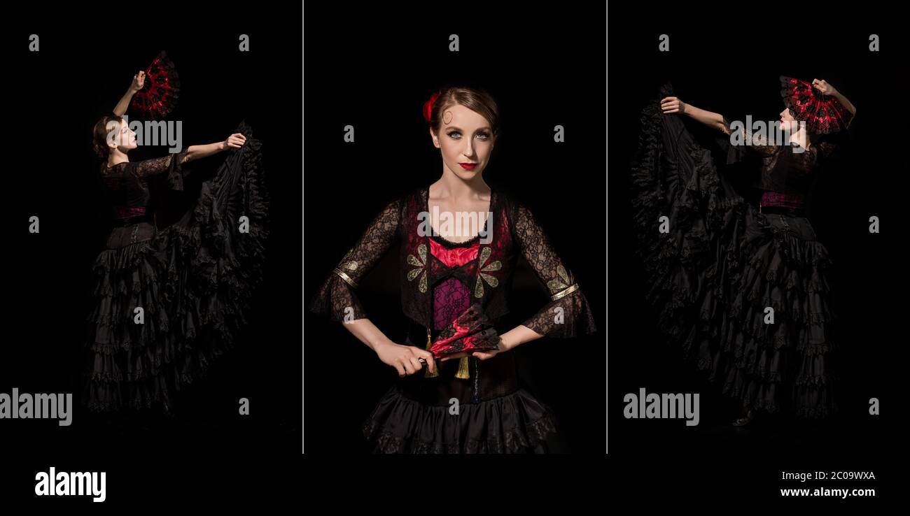 Spanish Traditional Flamenco Fans High Resolution Stock Photography and ...