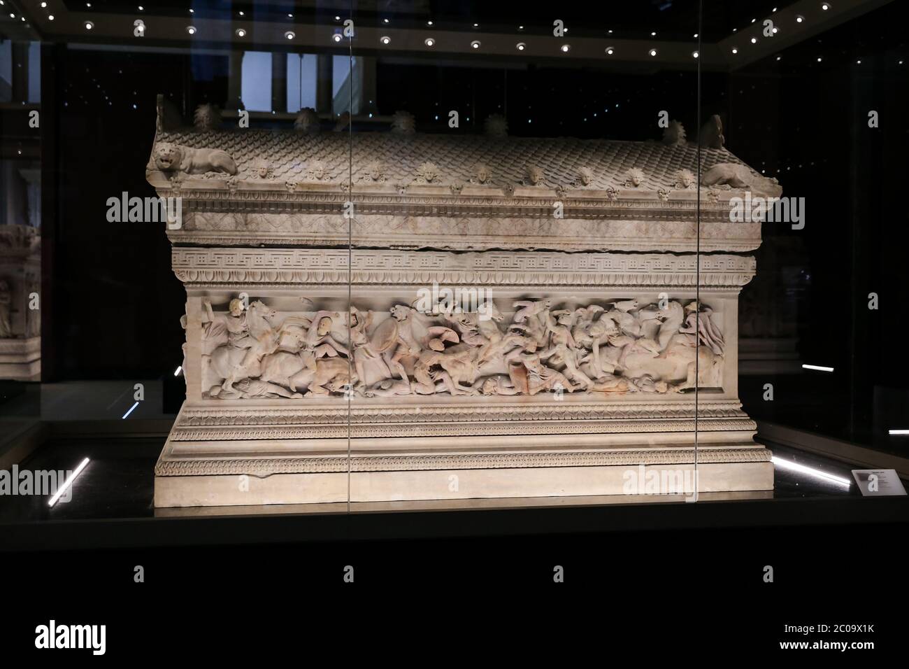 Alexander Sarcophagus in Istanbul Archaeological Museums, Istanbul City ...