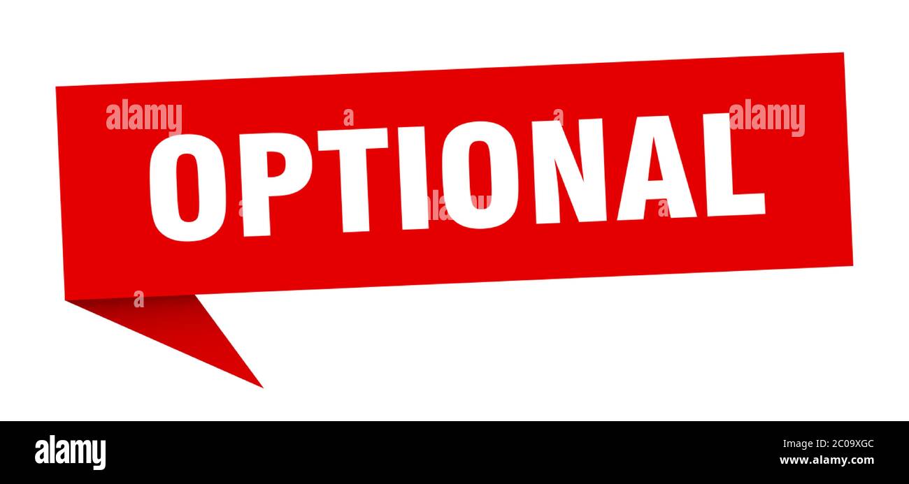 optional banner. optional speech bubble. optional sign Stock Vector ...