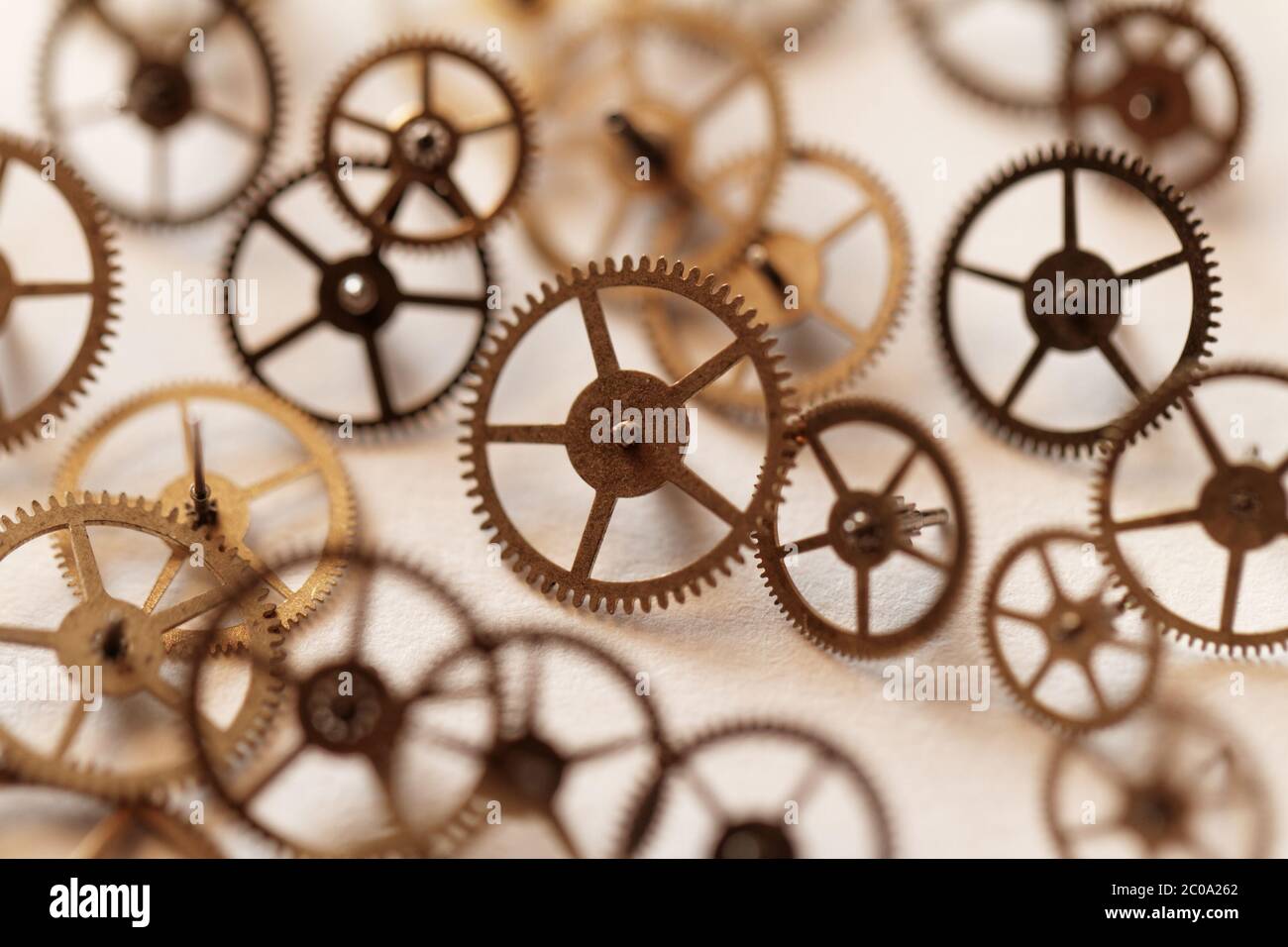 Clock parts hi-res stock photography and images - Alamy